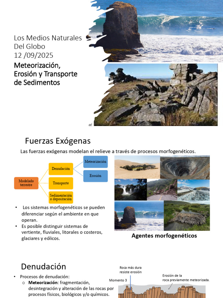 LMNG2025 - Meteorización, Erosion y Transporte de Sedimentos ...