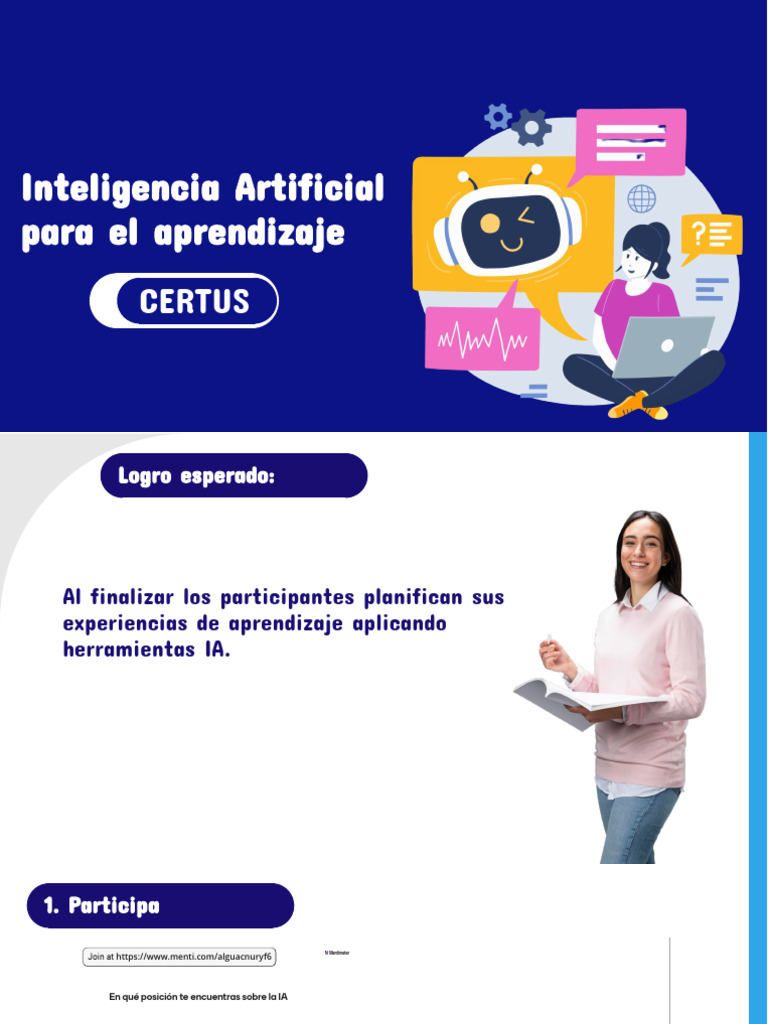 Taller IA Certus | PDF | Inteligencia artificial | Inteligencia (IA) y ...