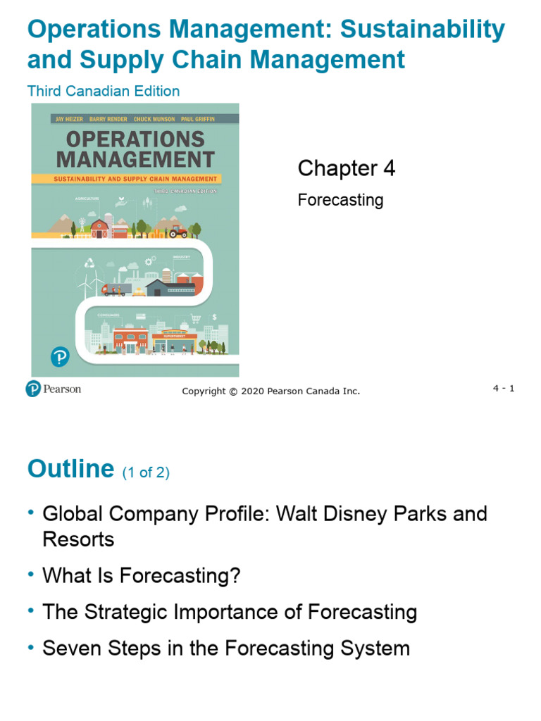 Forecasting in Operations Management | PDF | Forecasting | Regression ...
