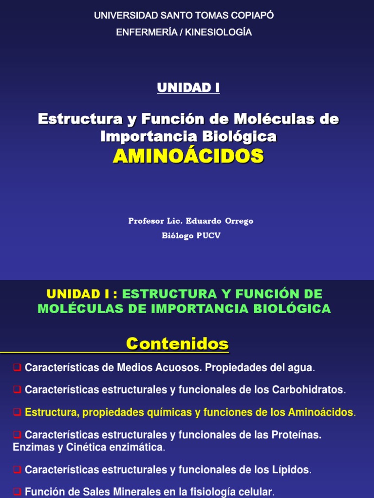 Clase3 AMINOACIDOS | PDF