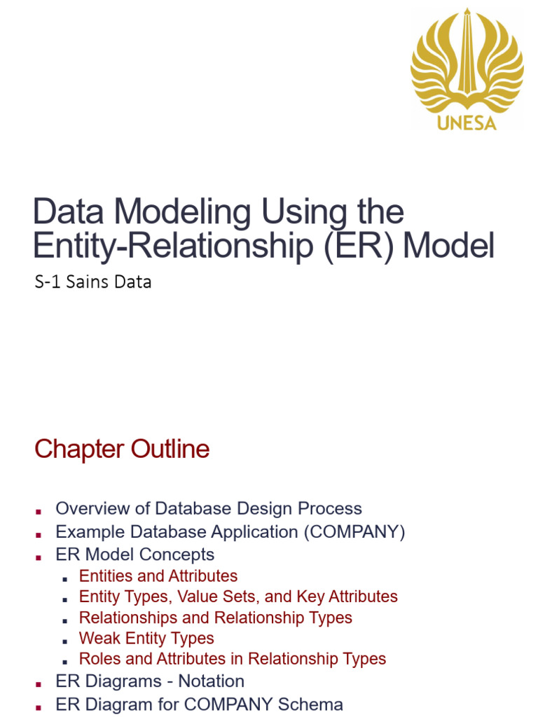 2 - Model Konseptual Dan ERD | PDF | Conceptual Model | Unified Modeling Language