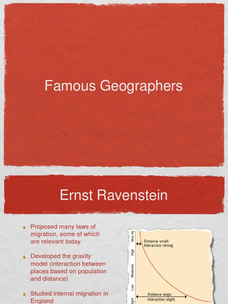 Famous Geographers PPT 2010 | PDF | Geography | Geopolitics