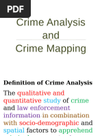 Overview of Crime Analysis and Mapping | PDF | Geographic Information ...