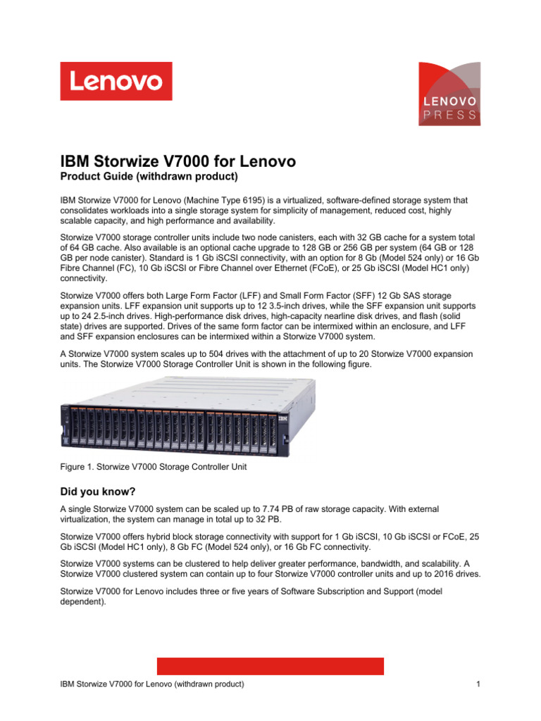 Storewise v7000 Tips1302 | PDF | Hard Disk Drive | Information Technology