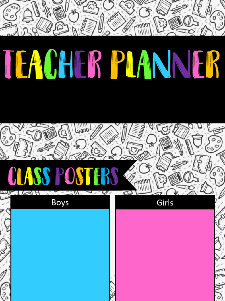 Teacher Planner | PDF