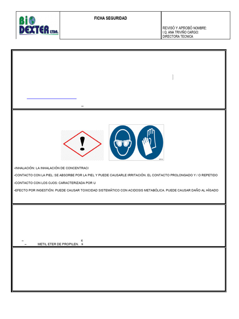 Fichaseg Desengrasante Industrial v.4 PDF | PDF | Agua