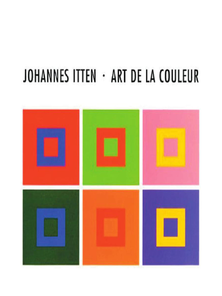 Johannes Itten The Art of Color Compress | PDF