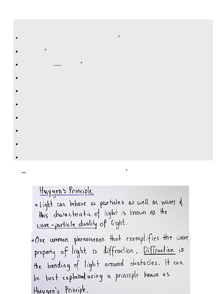 C10 The Wave Nature of Light | PDF | Diffraction | Wavelength