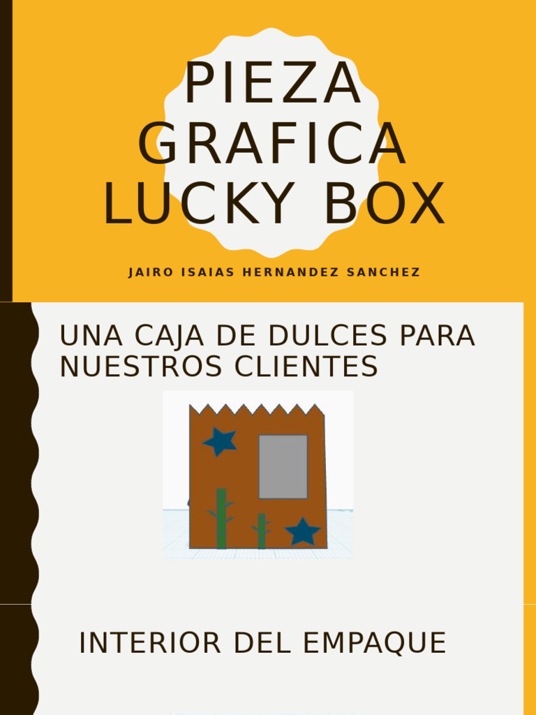Pieza Grafica Lucky Box | PDF
