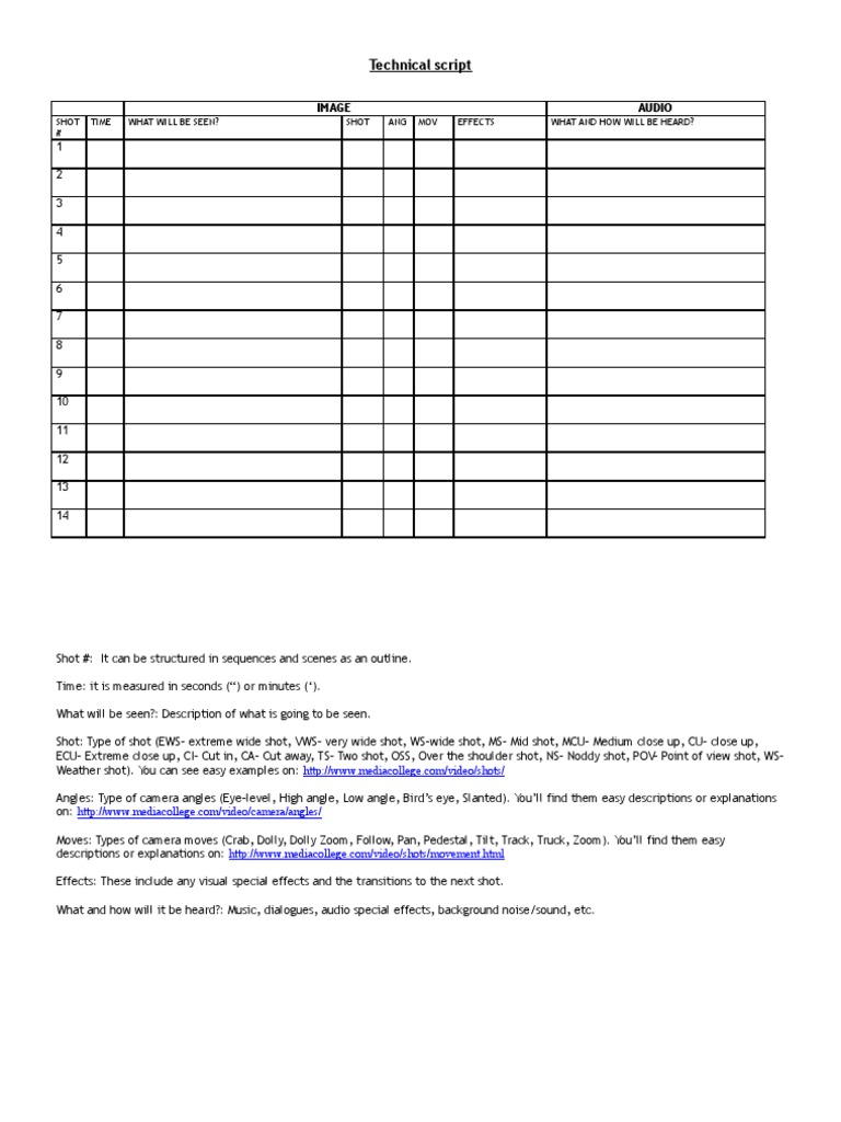 Technical Script For Your Version of The Great Gatsby | PDF