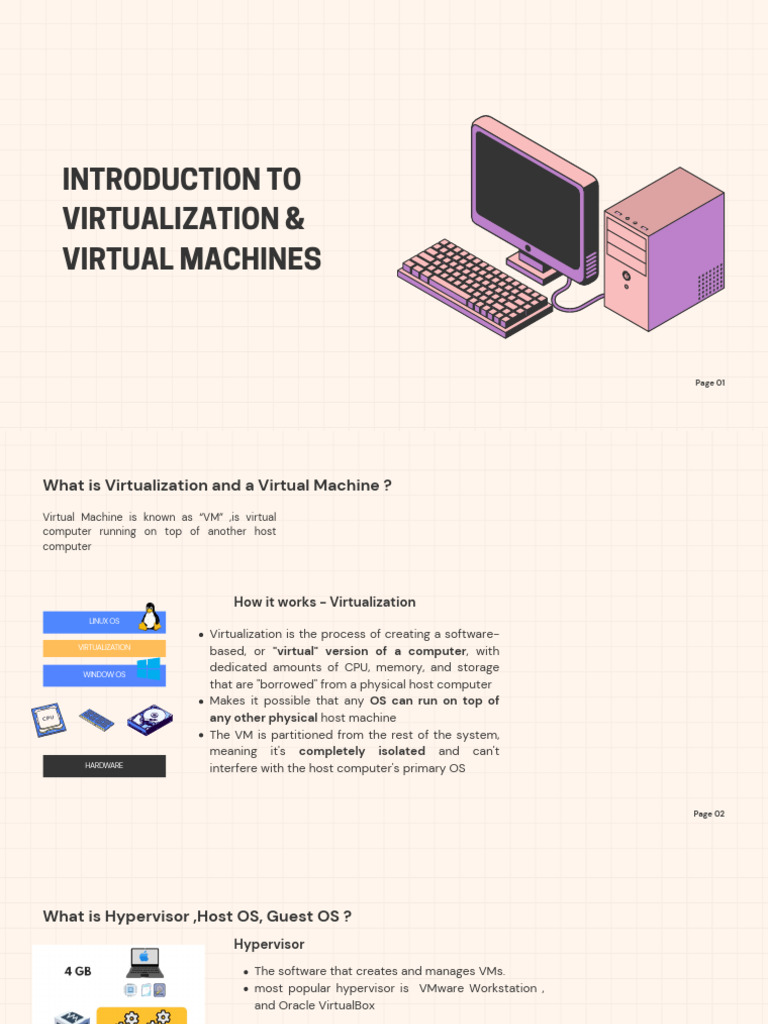 2 - Introduction To Virtual Machine & Virtualization | PDF | Virtual ...