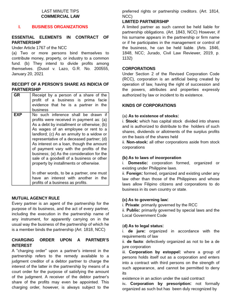 Essential Commercial Law Tips | PDF | Law Of Agency | Copyright