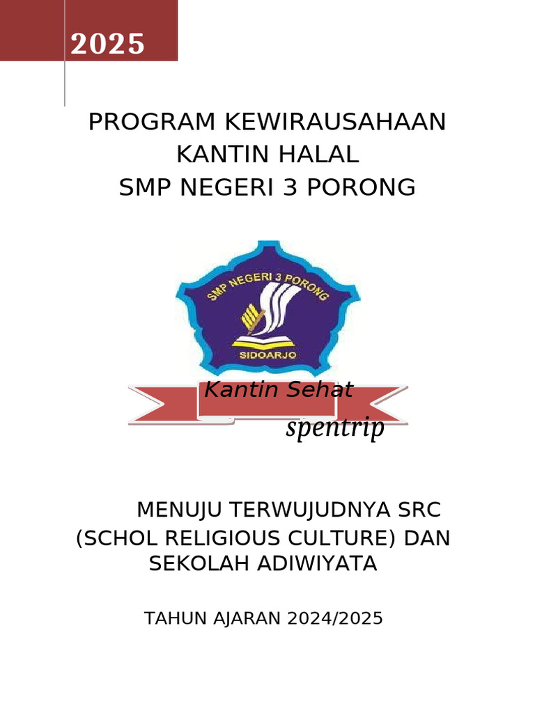 SK KANTIN SEKOLAH SRC | PDF