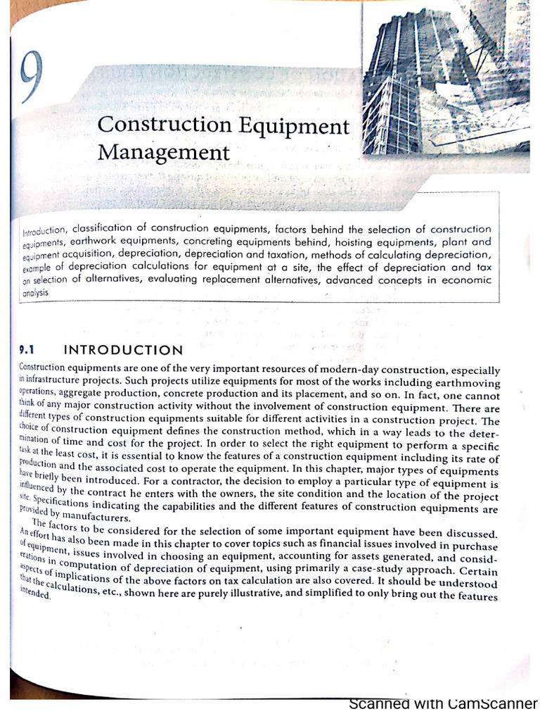 Construction Equipment | PDF
