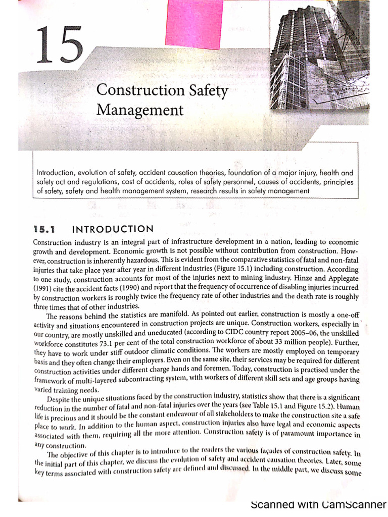 Construction Safety Management | PDF