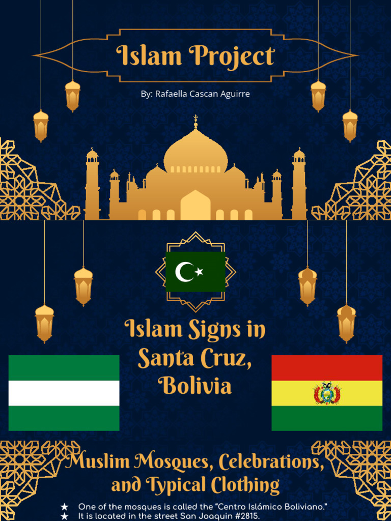 Islam in Santa Cruz, Bolivia: Mosques & Culture | PDF