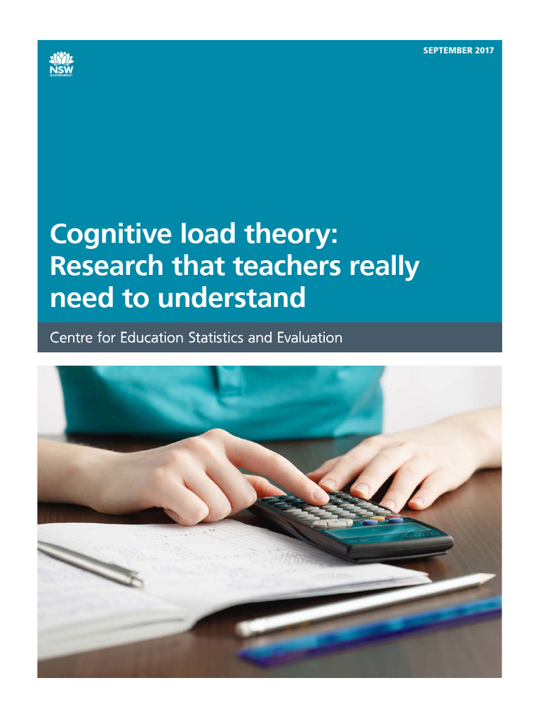 1 Cognitive Load Theory | PDF | Working Memory | Memory
