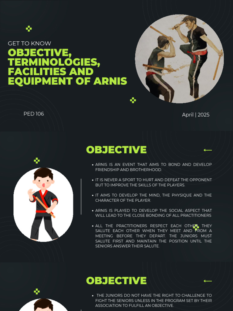 Dark Blue Green Sport Martial Art Presentation - PDF 2 | PDF