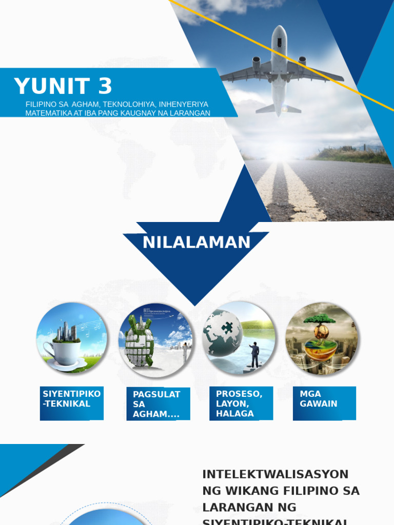 Yunit 3 Filipino Sa Agham.. | PDF