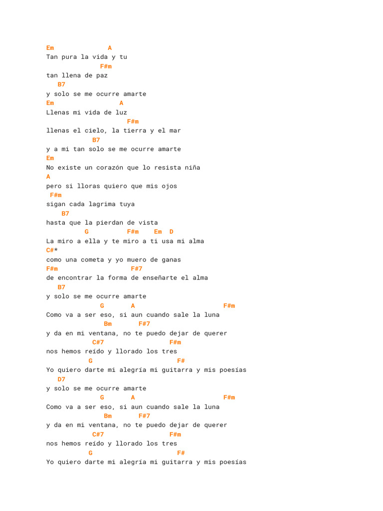 Solo Se Me Ocurre Amarte - A.S | PDF