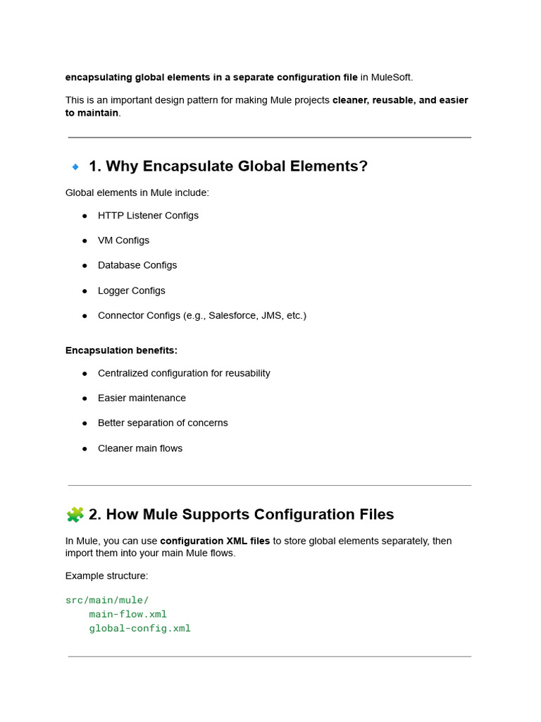 MCD LEVEL 1 Session 9 Encapsulating Global Elements in A Separate ...