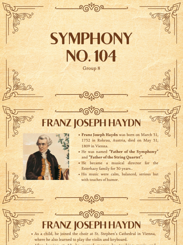 Group 8 | PDF | Symphony | Compositions