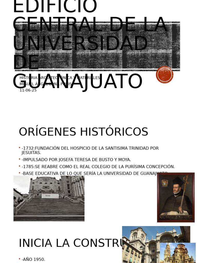 Historia y Arquitectura de la UG | PDF