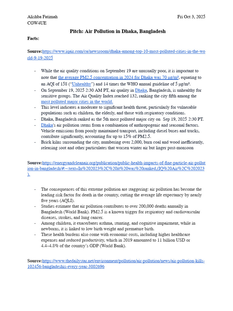 Elevator Pitch Process Work & Citations | PDF | Air Pollution ...