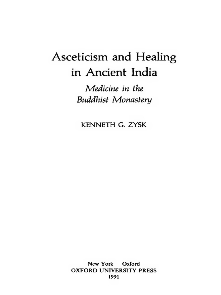 Asceticism and Medicine in Ancient India | PDF | Vedas | Ayurveda