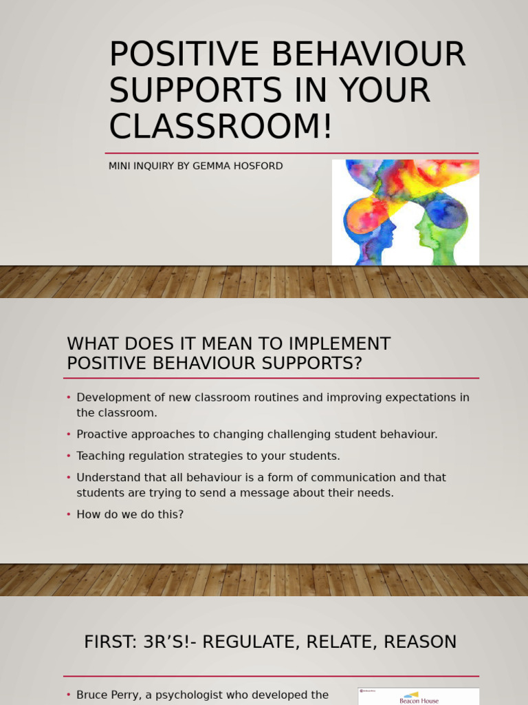Behaviour Supports in The Classroom | PDF