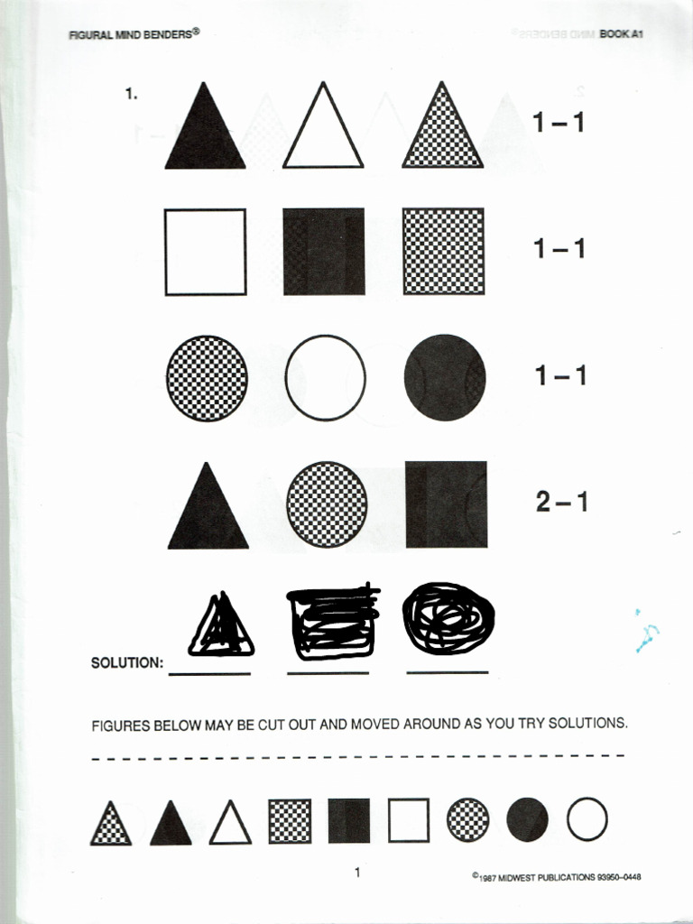 Figural Mind Benders A1 | PDF