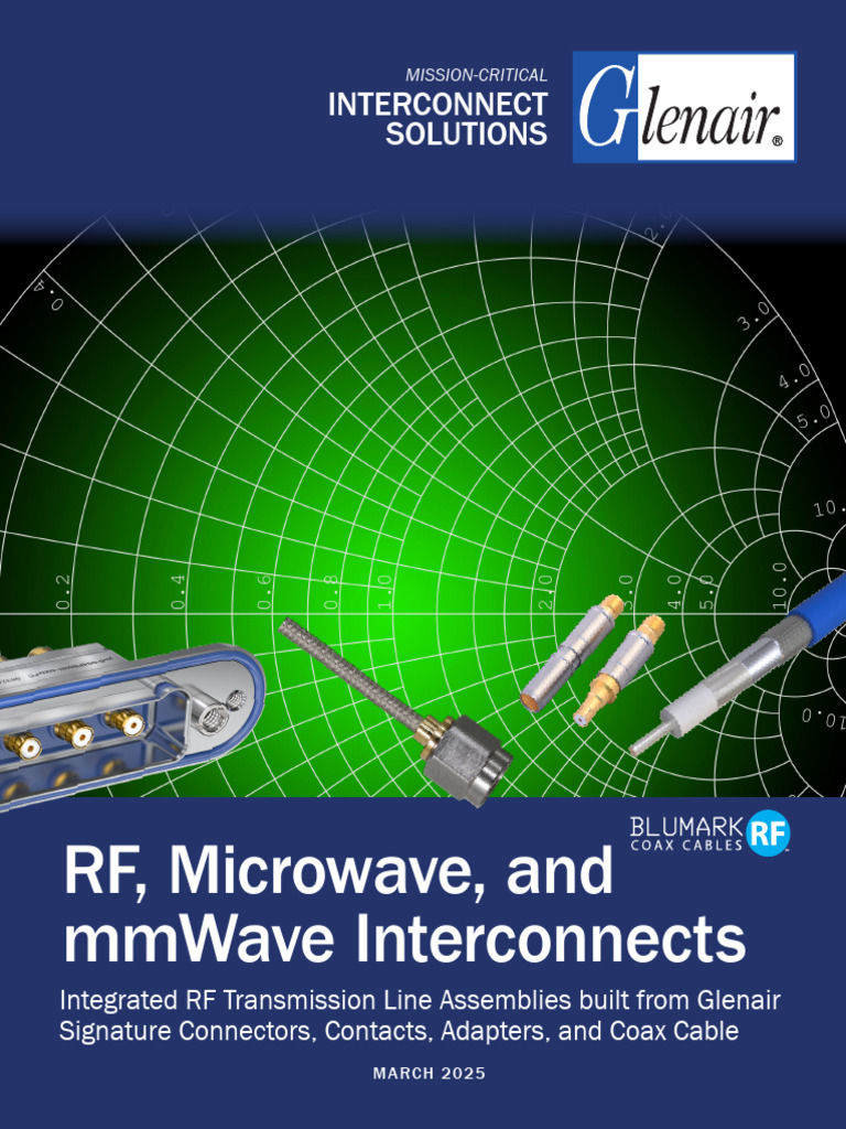 Microwave Cables for Aviation Use | PDF | Coaxial Cable | Extremely ...