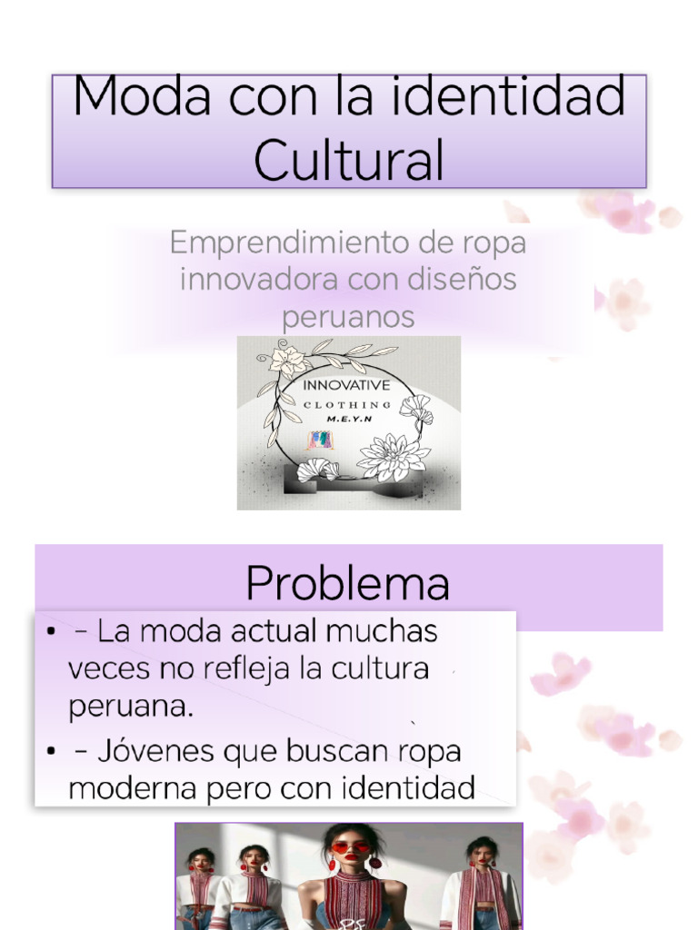 Moda Peruana: Ropa Exclusiva y Cultural | PDF