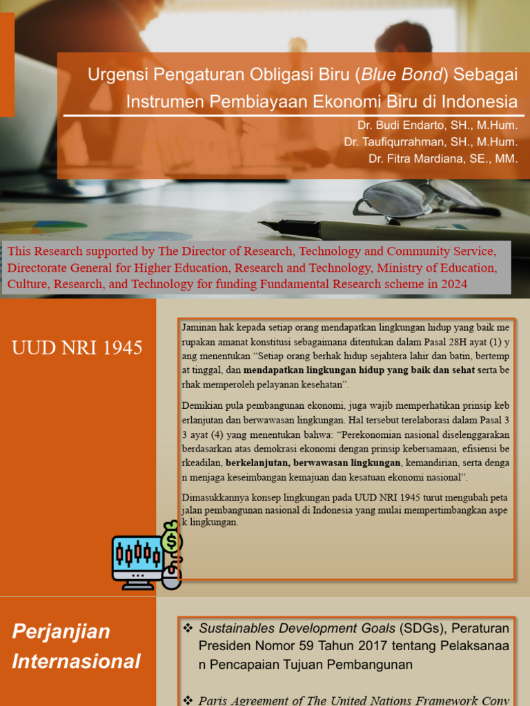Urgrensi Need Blue Bond Regulation | PDF