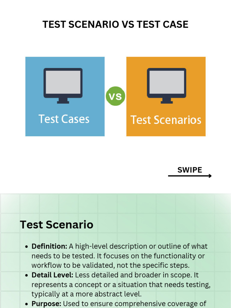 Test Scenarios vs. Test Cases Explained | PDF | User (Computing) | Password