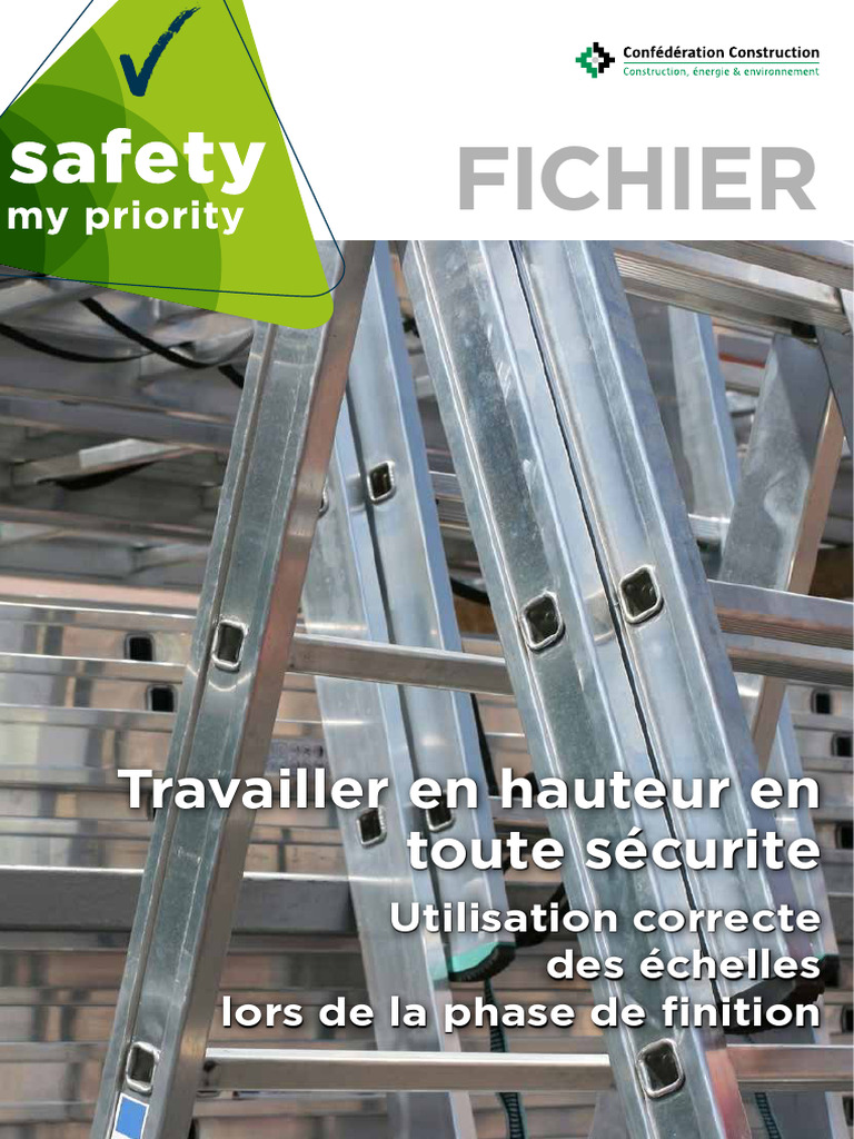 Sécurité et utilisation des échelles | PDF