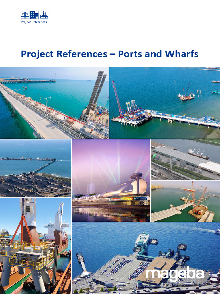 BROCHURE Reference Projects Ports and Wharfs | PDF | Mechanical Engineering