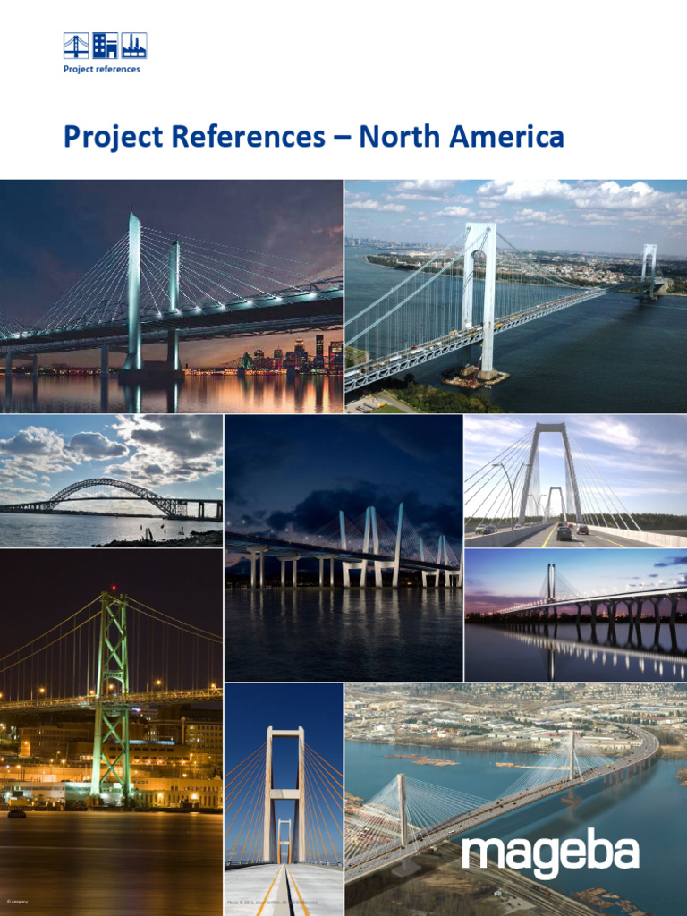 North America Bridge Project References | PDF | Bridge | Civil Engineering