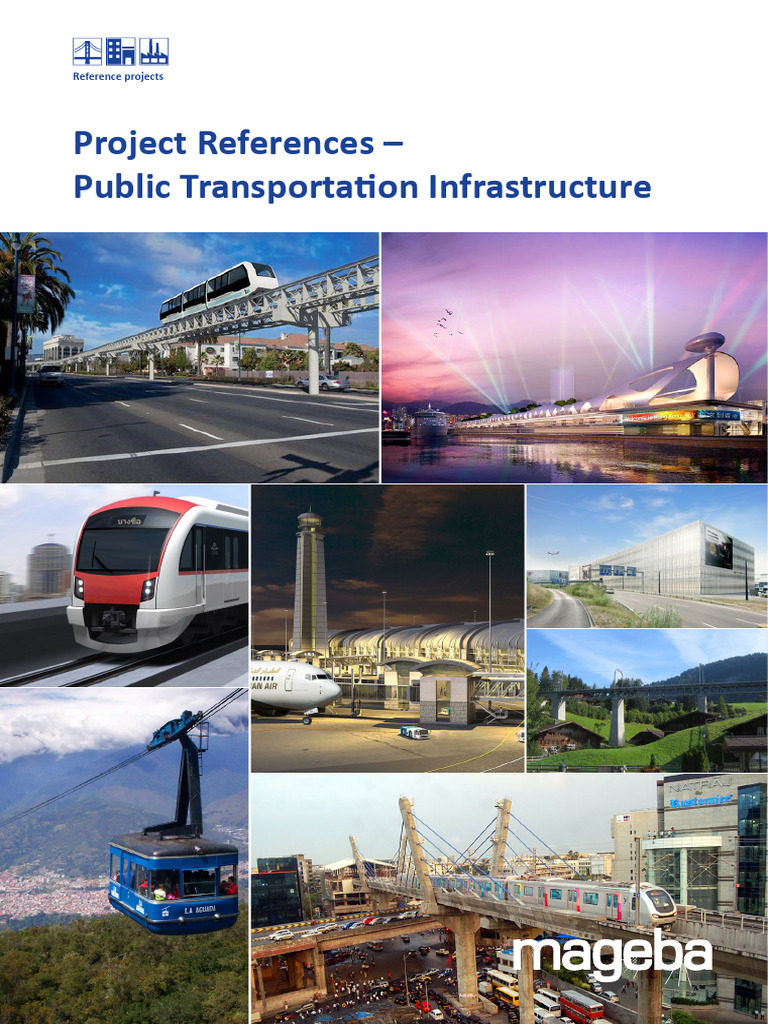 Mageba's Transport Infrastructure Projects | PDF | Rapid Transit | Rail ...