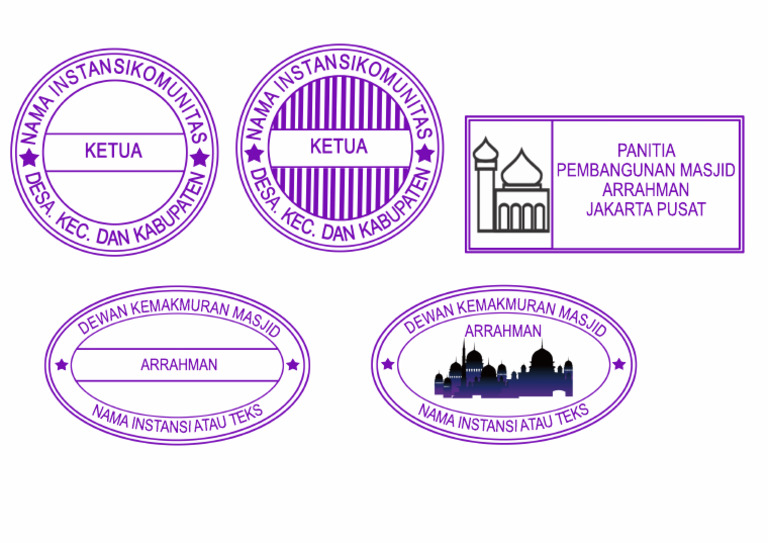 Template Stempel | PDF