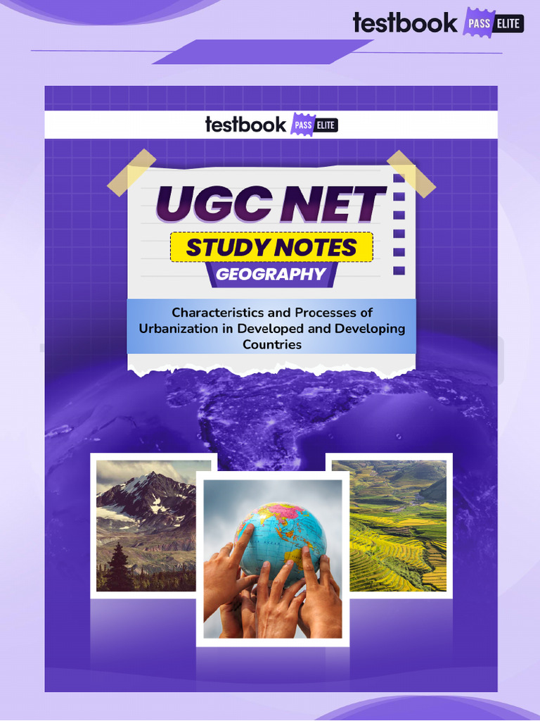 Urbanization Characteristics Explained | PDF | Urbanization | City