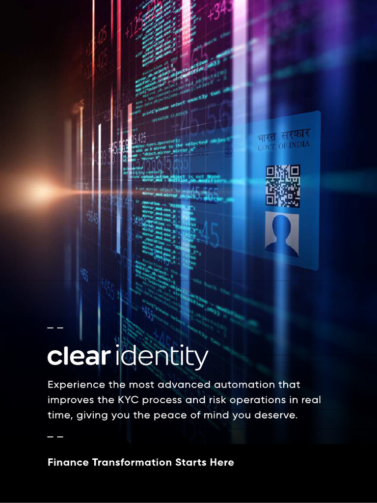 Clear Identity Brochure | PDF