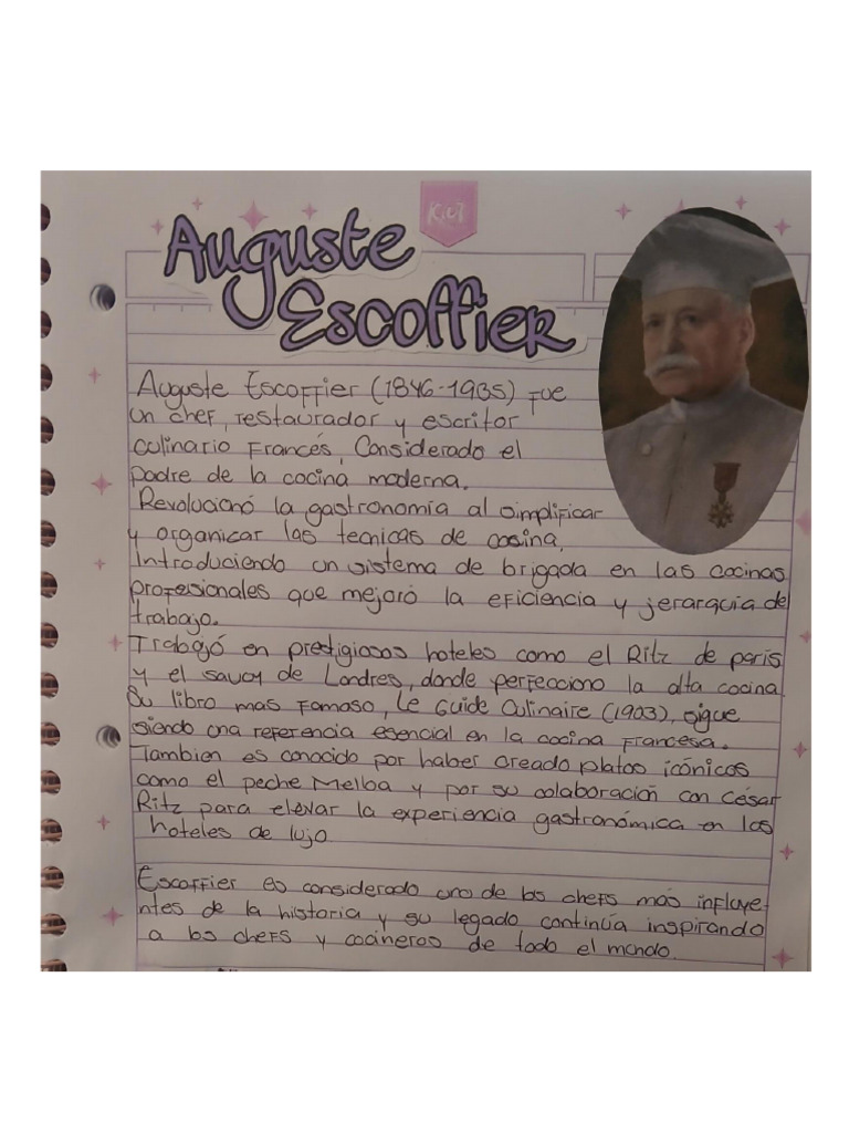 Auguste Escoffier | PDF