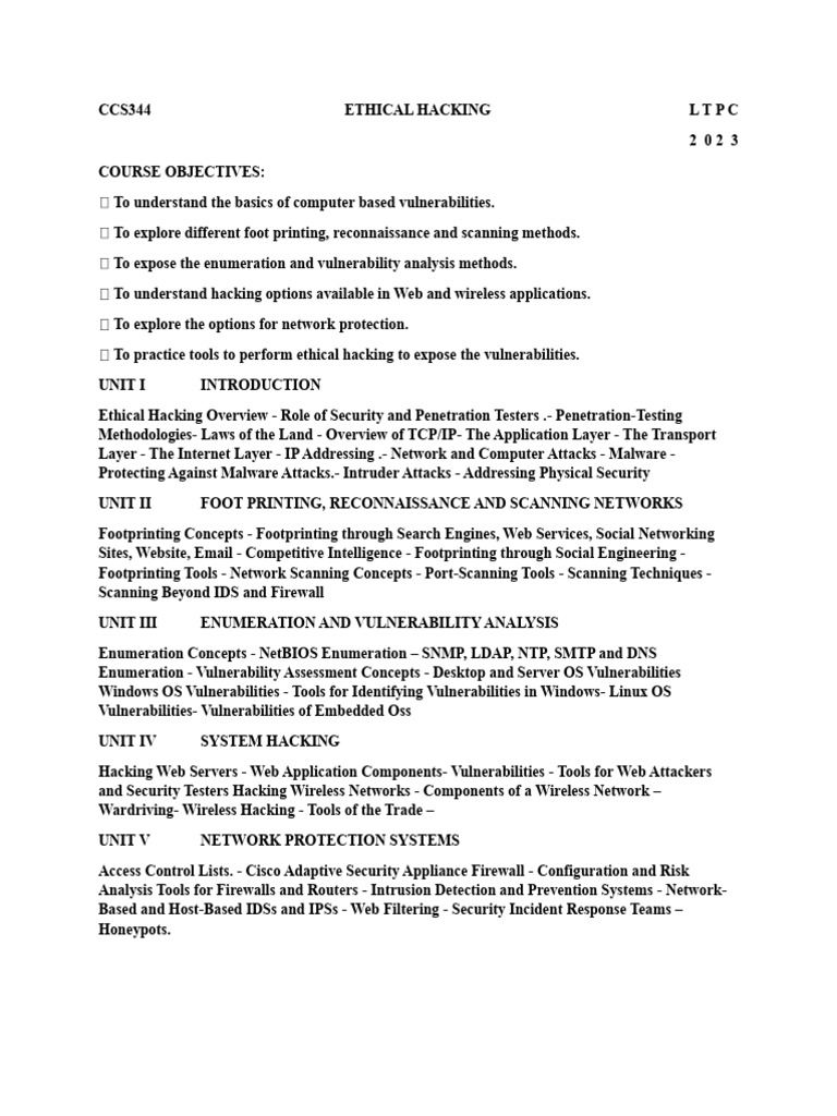 Ethical Hacking | PDF