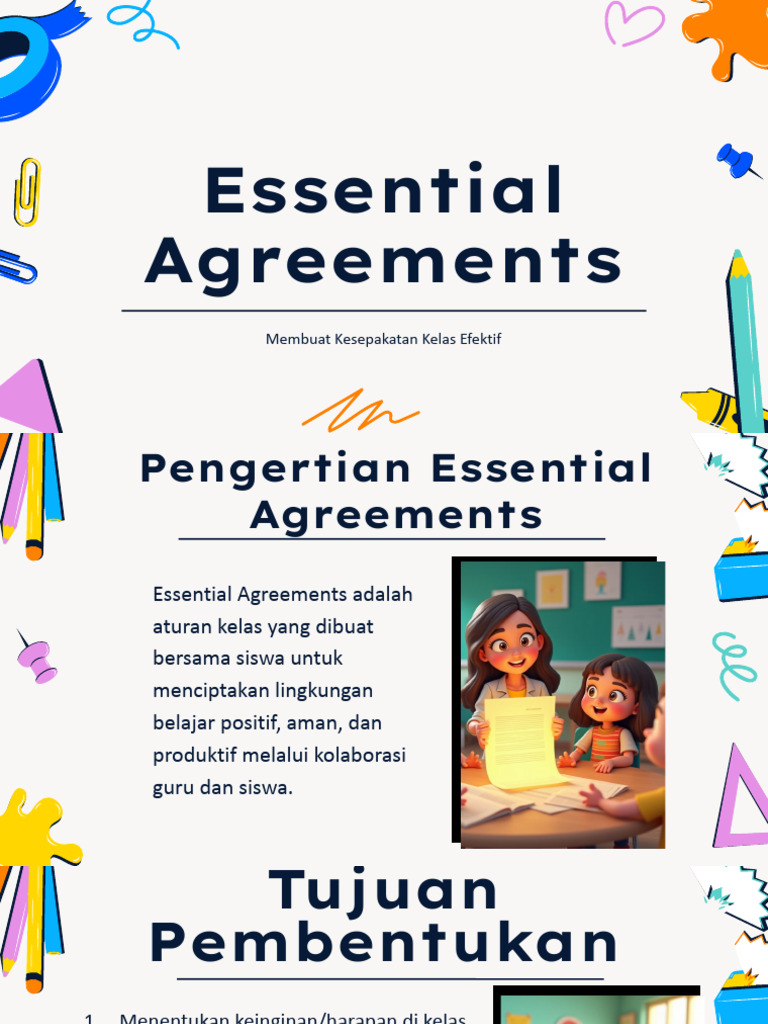 Kesepakatan Kelas untuk Lingkungan Positif | PDF