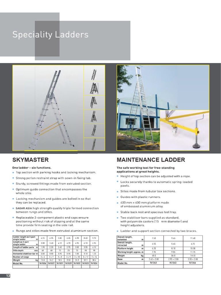Maintaninace Ladders | PDF