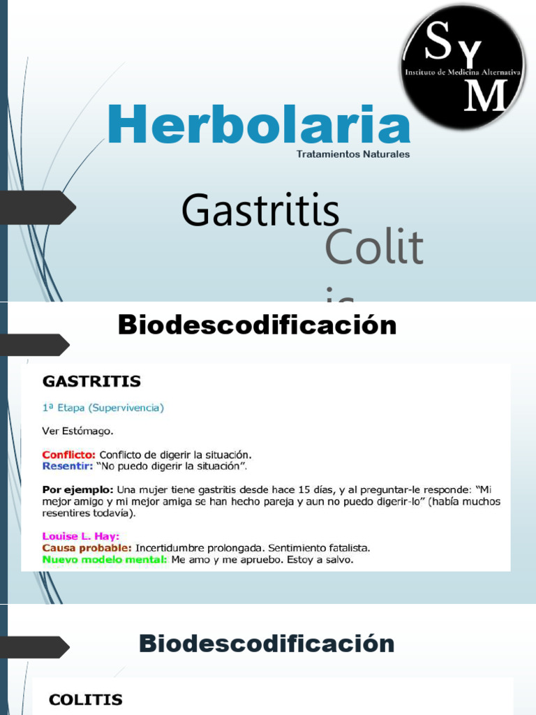 Colitis Gastritis Curso | PDF | Medicina CLINICA | Gastroenterología