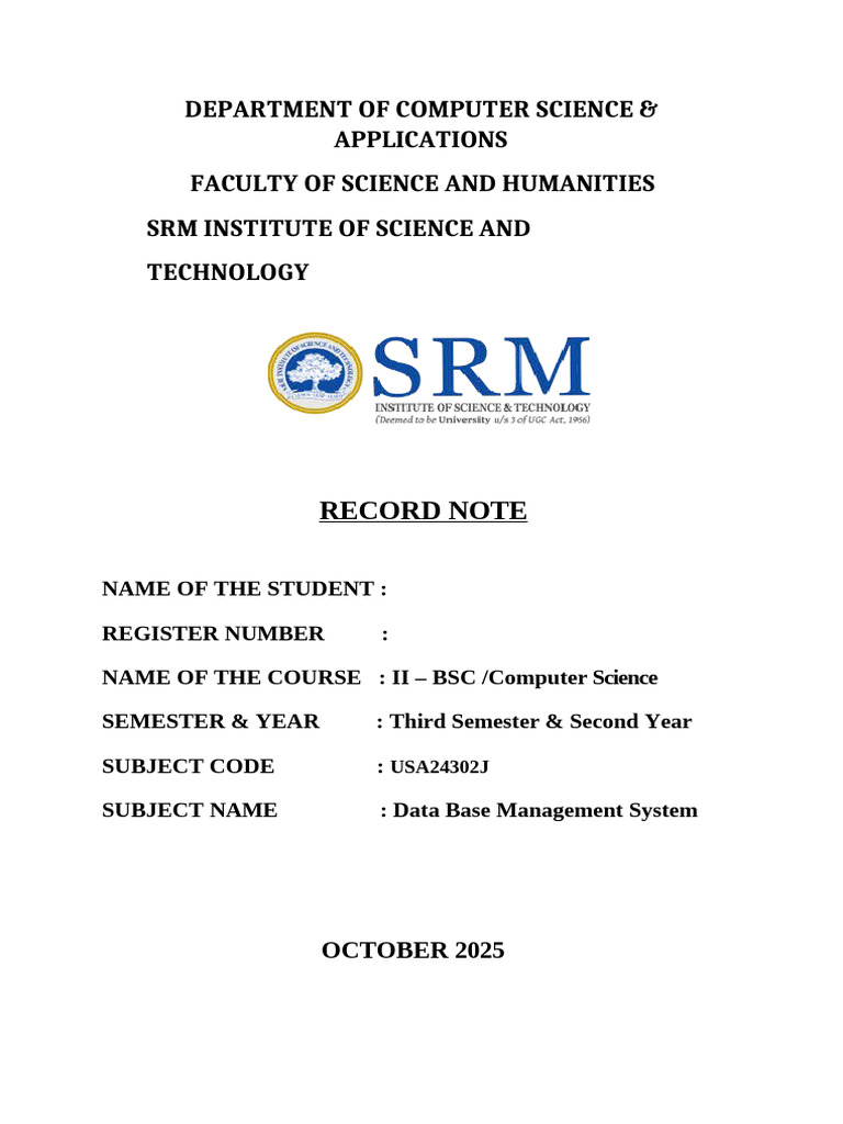 DBMS Record (1) Kakashi The Copy Ninja | PDF | Table (Database) | Relational Model