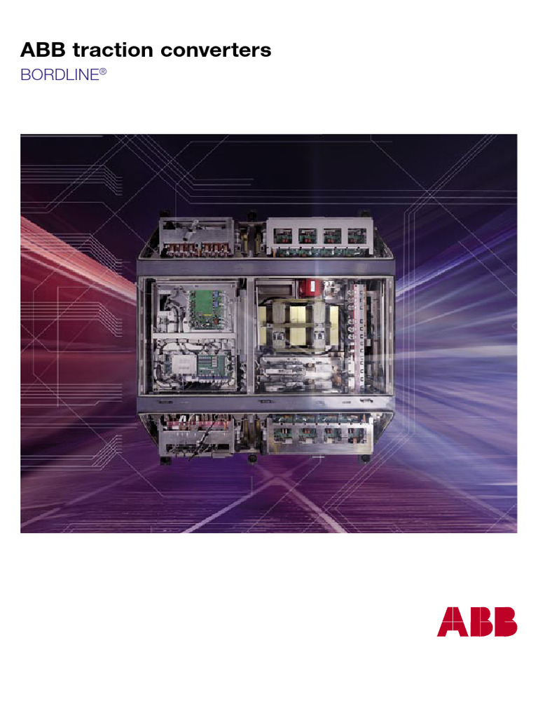 ABB Traction Converters Eigendarstellung V2f WEB | PDF | Rail Transport | Electrical Engineering