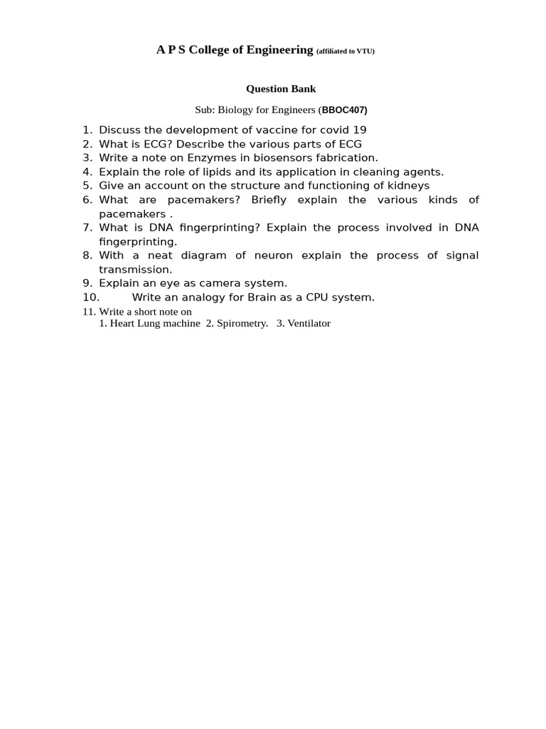 Tutorials 2 Bio | PDF